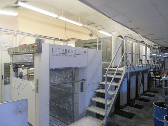 Liquidation Tender Sale of Printing Equipment and Assets - E-Auctions